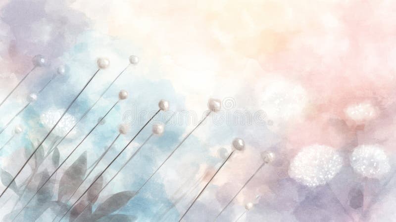 Acupuncture Needles in Peaceful Spa Setting, Top-down View with Soft ...