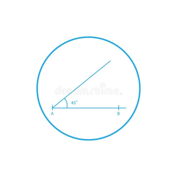 Acute Angle Construction. Vector Illustration Decorative Design Stock ...