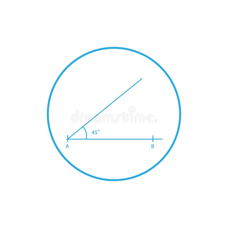 Acute Angle Construction. Vector Illustration Decorative Design Stock ...