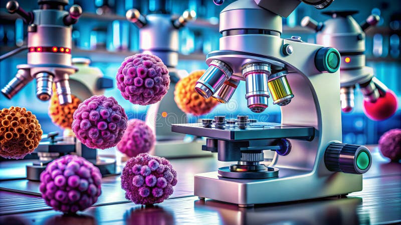 Acute Lymphoblastic Leukemia ALL Microscopic Analysis Diagnostic ...