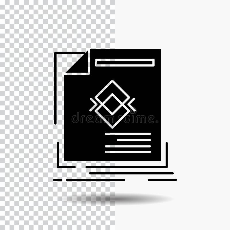 Ad, Advertisement, Leaflet, Magazine, Page Glyph Icon on Transparent ...