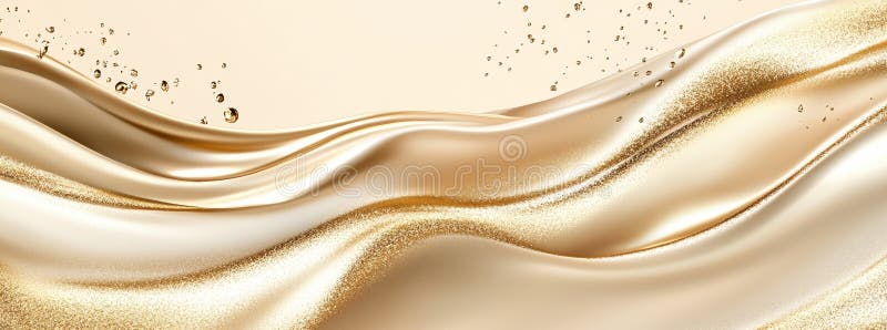 An Ad Banner Idea with a Retro Gold Look and Texture, Along with a ...