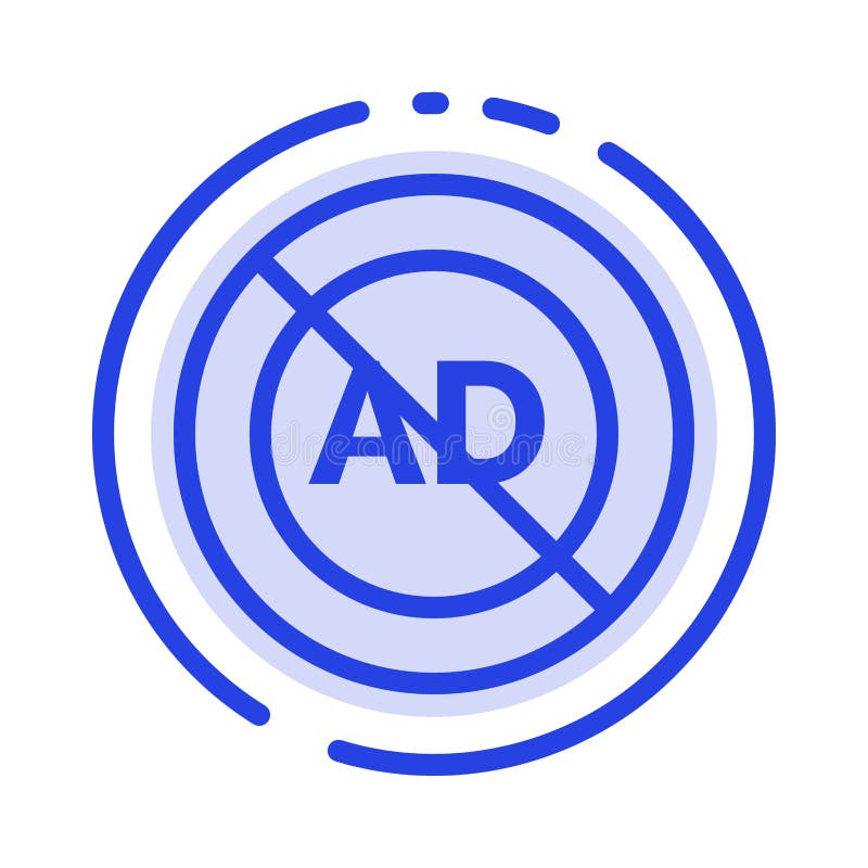 Ad, Ad Block, Advertisement, Advertising, Block Blue Solid Logo with ...