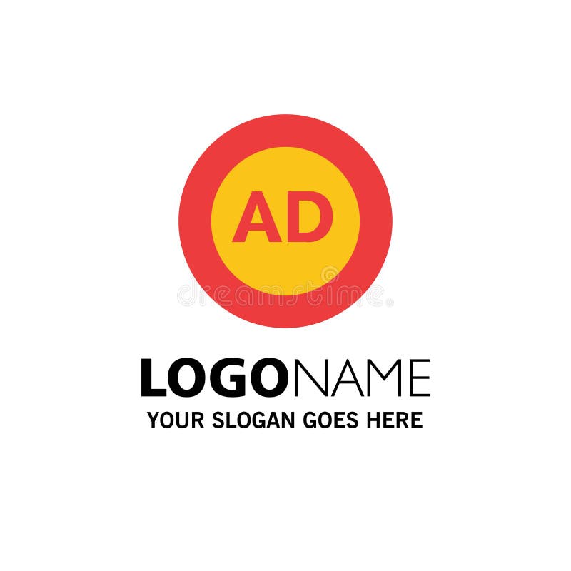 Ad, Ad Block, Advertisement, Advertising, Block Business Logo Template ...