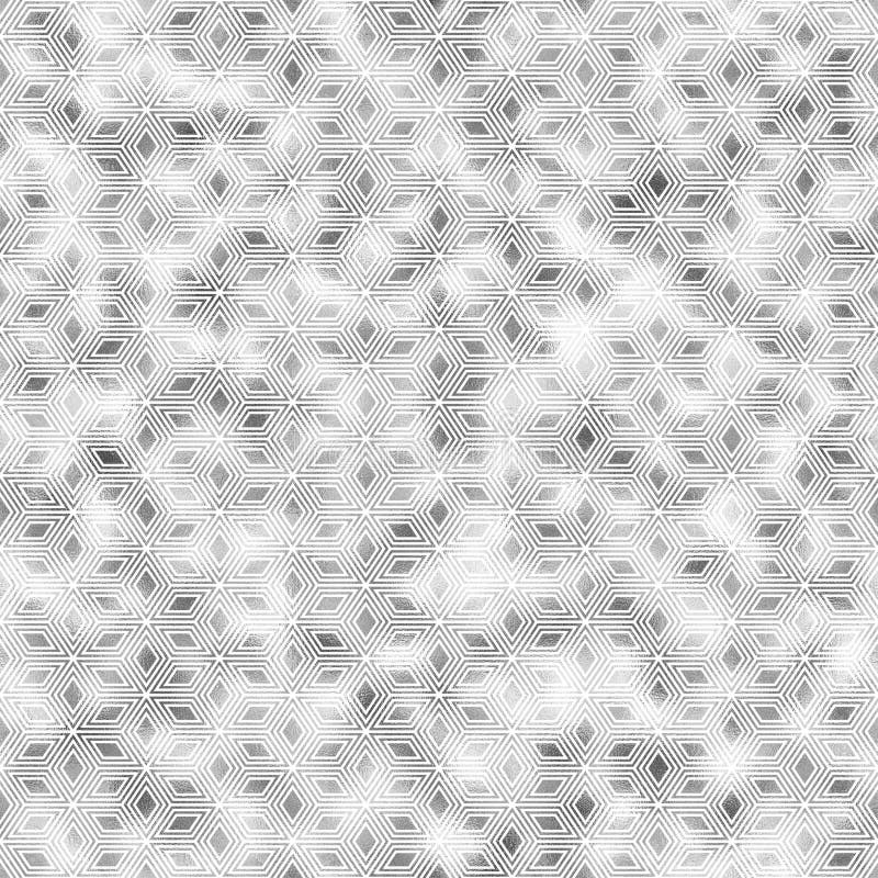 Pretty White Repeating Snowflake Pattern Stock Illustrations – 41 ...