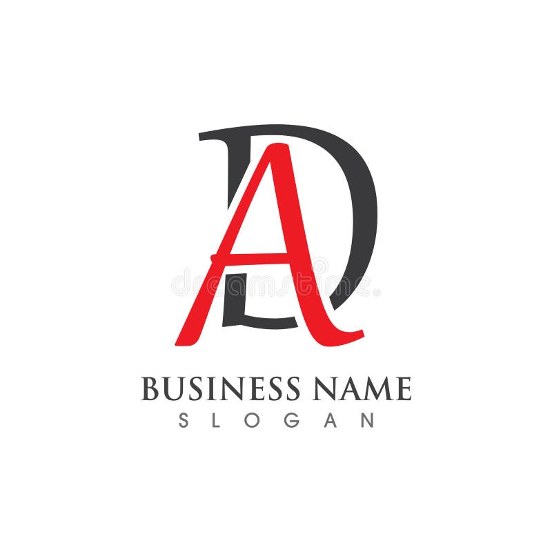 Ad Letter Logo Stock Illustrations – 3,450 Ad Letter Logo Stock ...