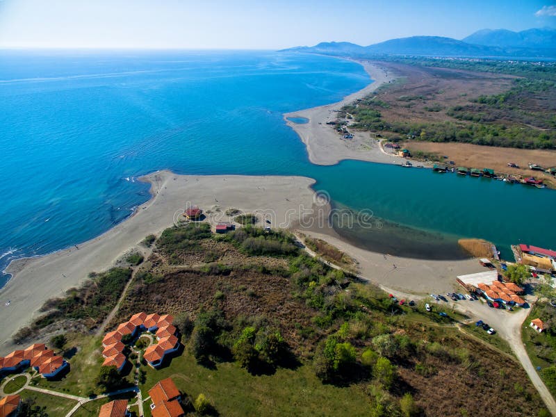Ada Bojana stock photo. Image of montenegro, water, nudist - 90752584
