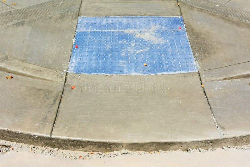 ADA Compliant Detectable Warning Surface Tactile Paving Installation on ...