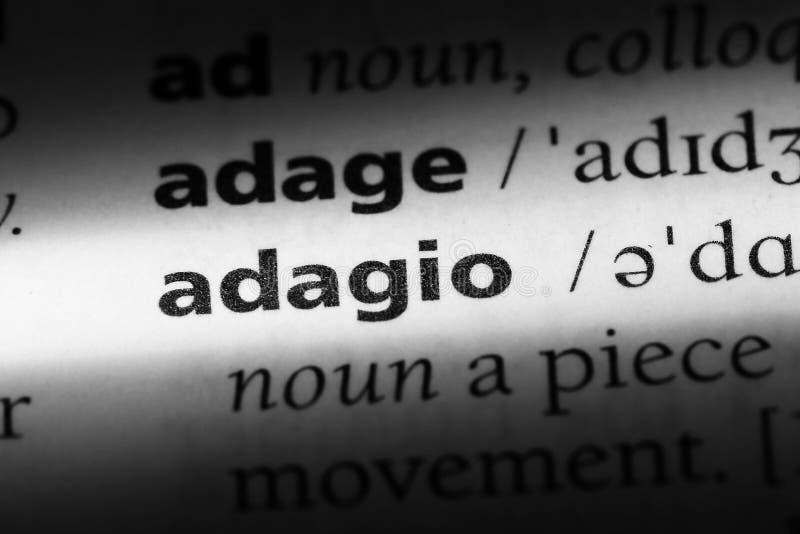 Adagio Word Stock Photos - Free & Royalty-Free Stock Photos from Dreamstime