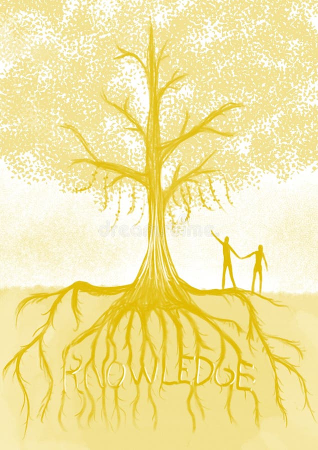 Arbre De La Peinture De Cubisme De Geomtric De La Vie Illustration ...