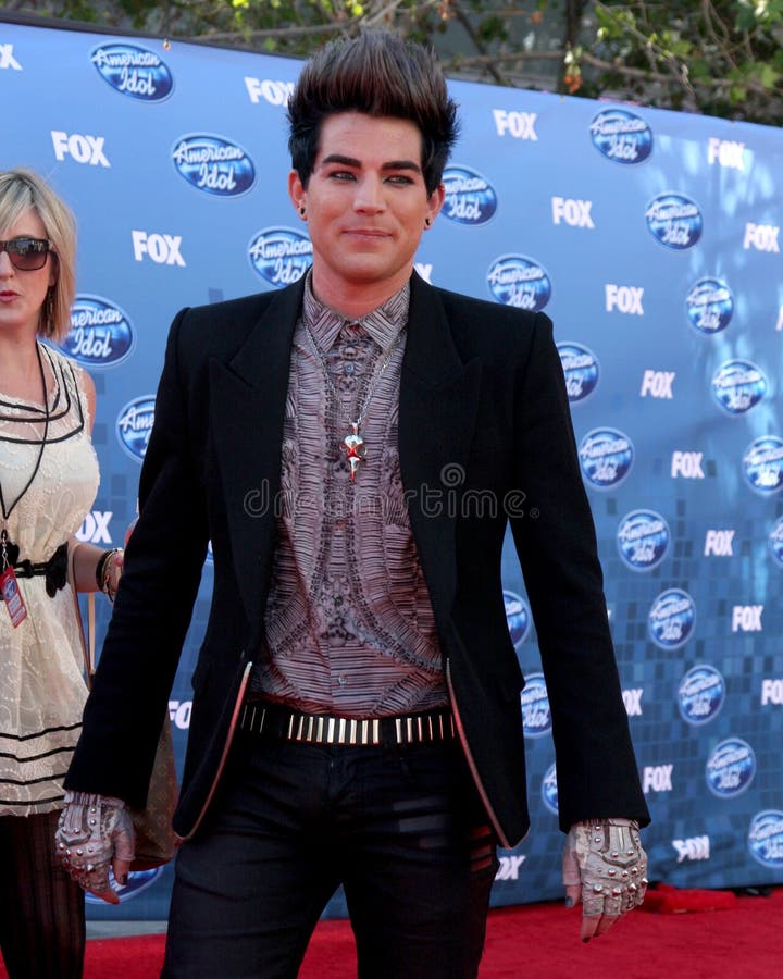 Adam Lambert editorial image. Image of august, angeles - 23343310