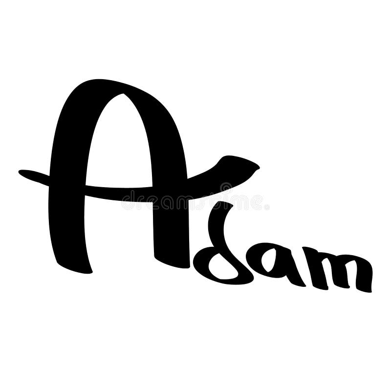 Adam Name Design