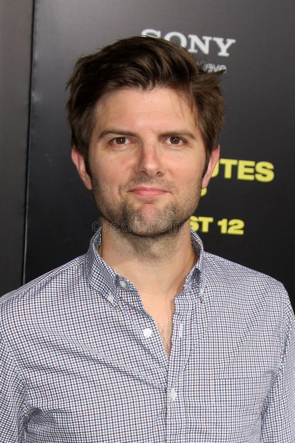 Adam Scott editorial stock image. Image of angeles, arriving - 23339549