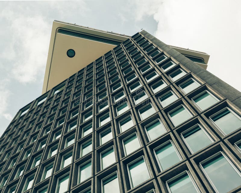 The ADAM Tower In Amsterdam North. There Is An Observation Deck ADAM ...