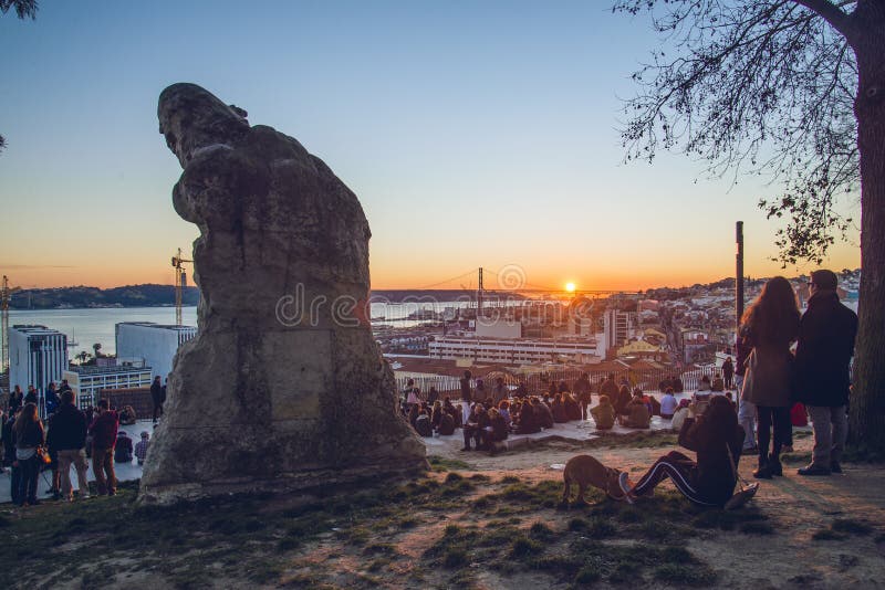 Adamastor editorial photography. Image of public, sunset - 51209807