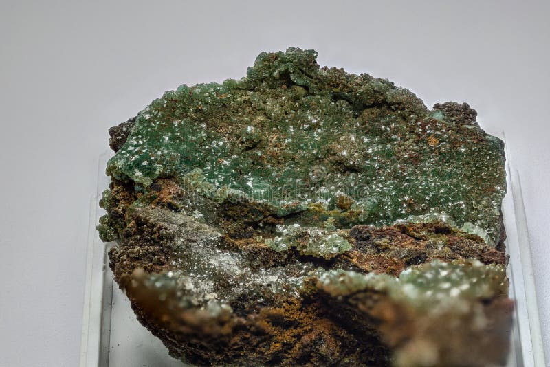 Adamin crystals stock photo. Image of beautyful, brown - 224095392