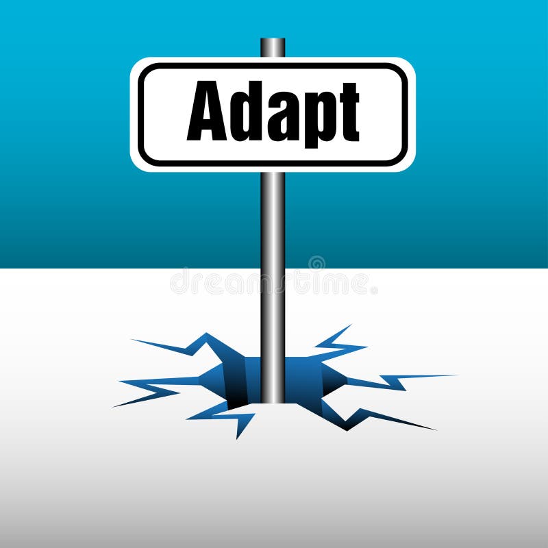 Evolve Adapt Change Survive Arrow Signs Evolution Adaptation Bus Stock ...