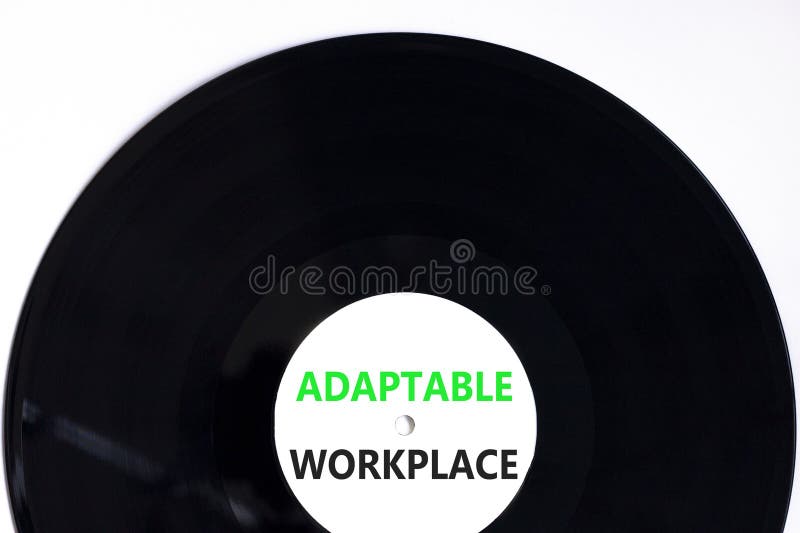 Adaptable Workplace Symbol. Concept Words Adaptable Workplace on ...