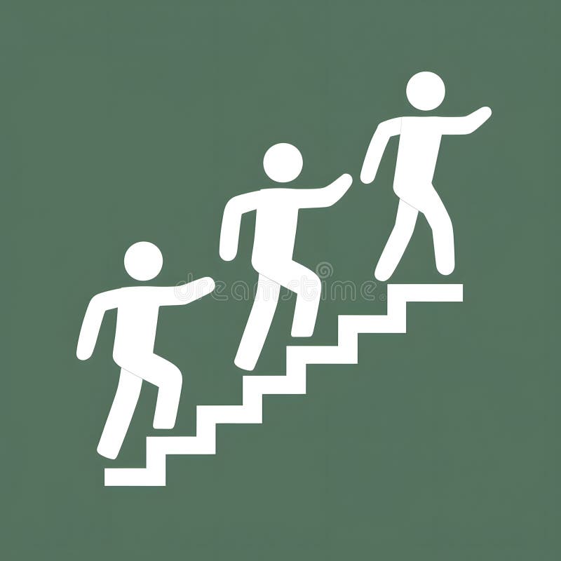 Adaptation Progression Person Moves Forward, Evolving with Change and ...