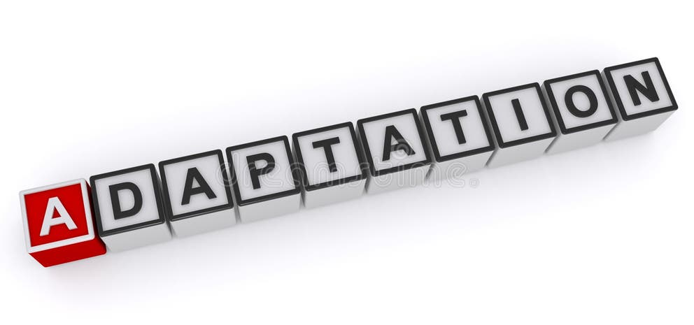 Adapt Word Block Stock Illustrations – 55 Adapt Word Block Stock ...