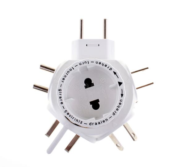 Adapter stock image. Image of adapter, technology, rubber - 12206315