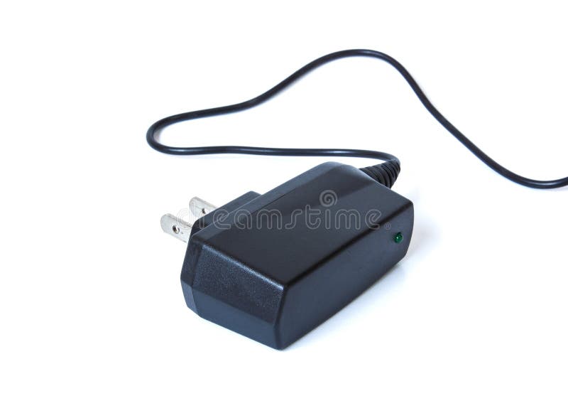 Adapter and Cable. stock image. Image of shot, wire, cable - 74522293