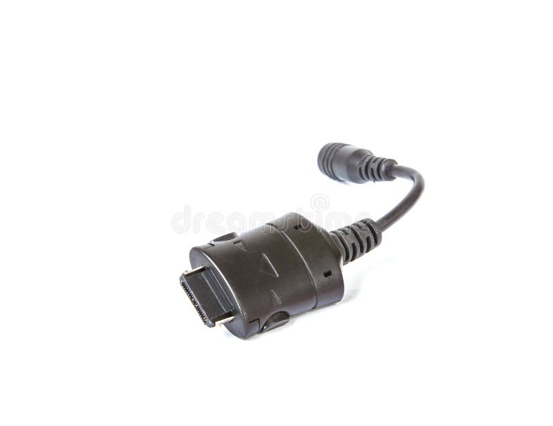Adapter with Connection. stock photo. Image of plug, cord - 74522288