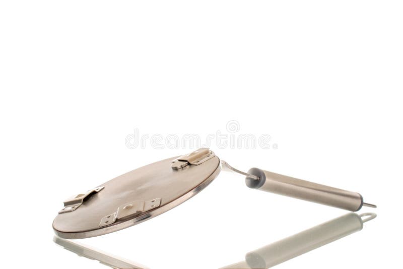 Metal Adapter for Induction Furnace. Stock Image - Image of cook ...