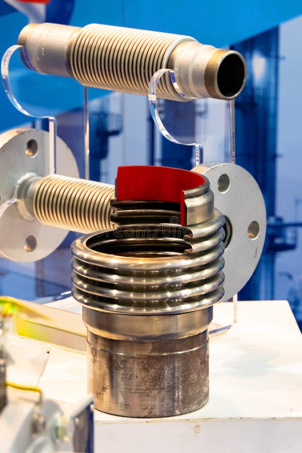 Adapter Threaded Fitting for Industrial Piping Stock Image - Image of ...