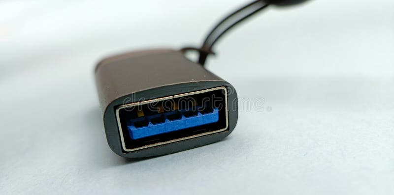 Adapter USB Type C To USB 3.0 Type-C Adapter OTG Cable Converters Stock Photo - Image of ...