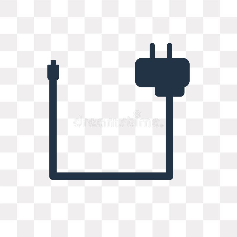 Charger AC Adapter Icon For Web And Mobile Stock Illustration ...