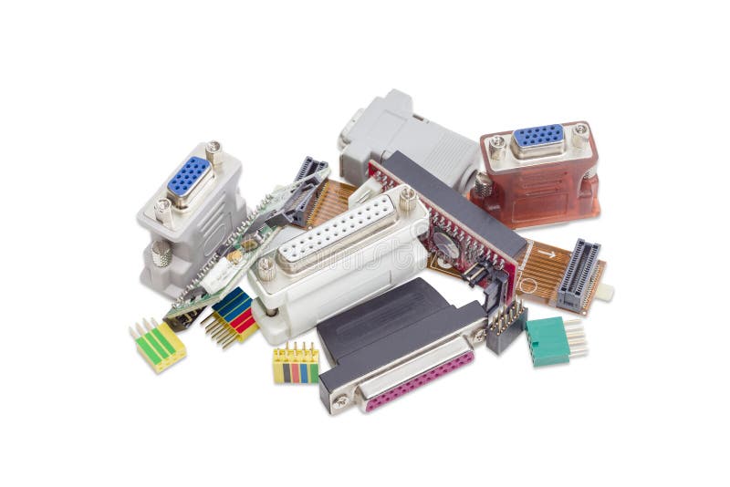 Adapters Computers Technology Light Background Stock Photos - Free ...