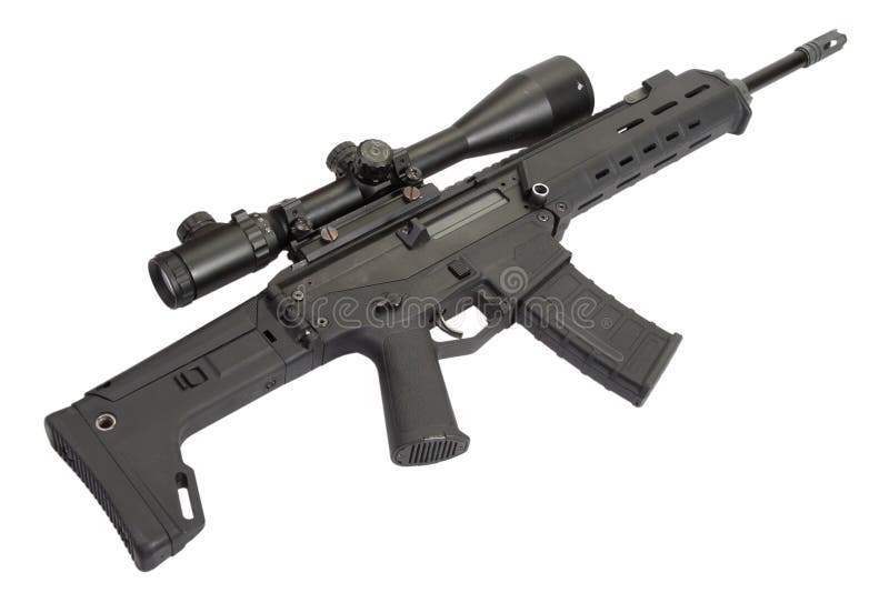 Adaptive Combat Weapon System Stock Image - Image of colt, forces: 39974573