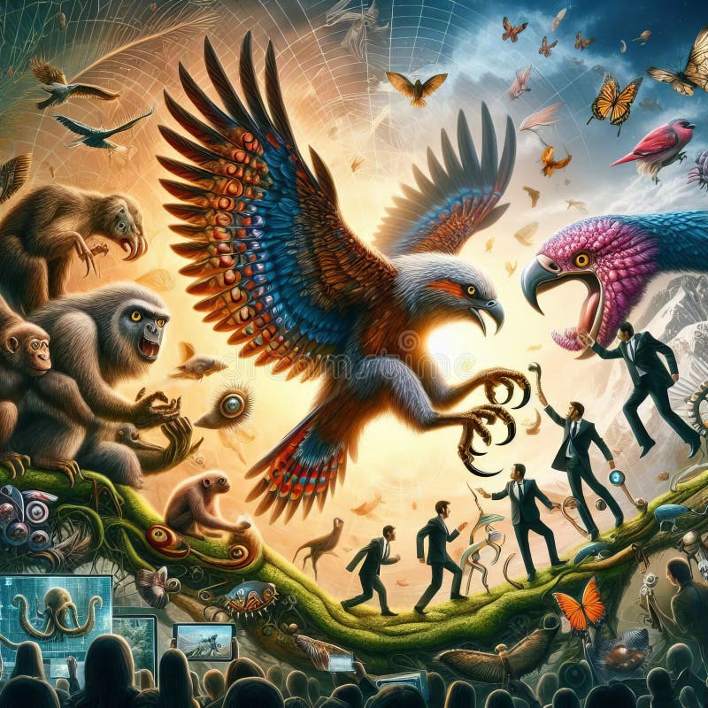 Adaptive Evolution Celebrating the Ability of Species To Evolve Stock ...