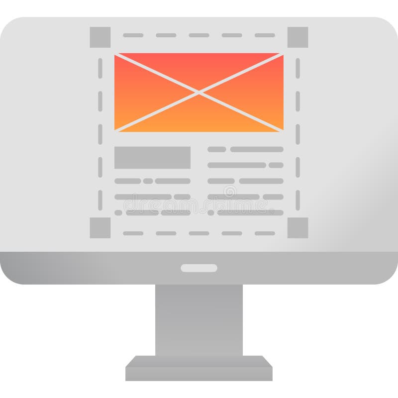 Adaptive Layout Transparent Icon. Adaptive Layout Symbol Design Stock ...