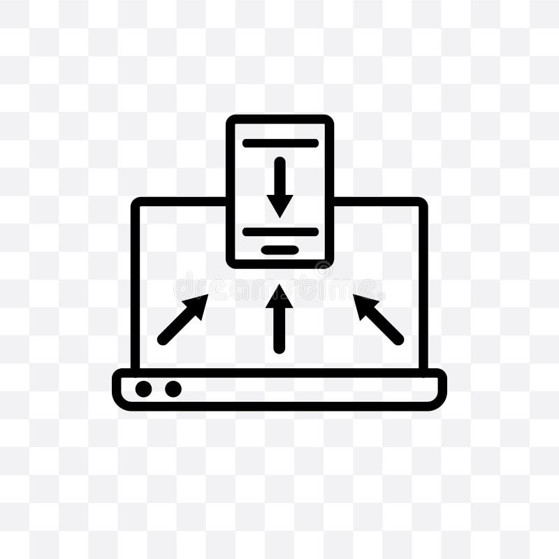 Adaptive Layout Vector Linear Icon Isolated on Transparent Background ...