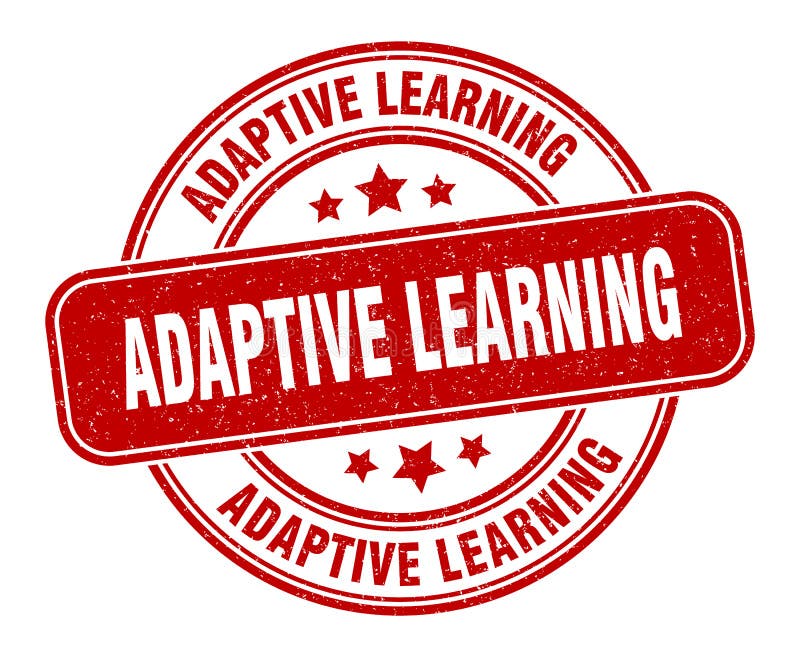 Adaptive Learning Stamp. Adaptive Learning Round Grunge Sign Stock ...