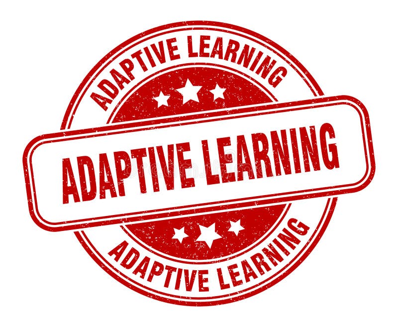 Adaptive Learning Stamp. Adaptive Learning Round Grunge Sign Stock ...