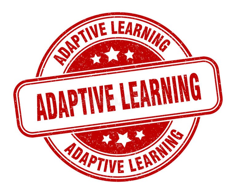 Adaptive Learning Stamp. Adaptive Learning Round Grunge Sign Stock ...