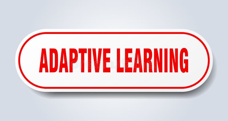 Adaptive learning sticker. stock vector. Illustration of peeler - 197153232