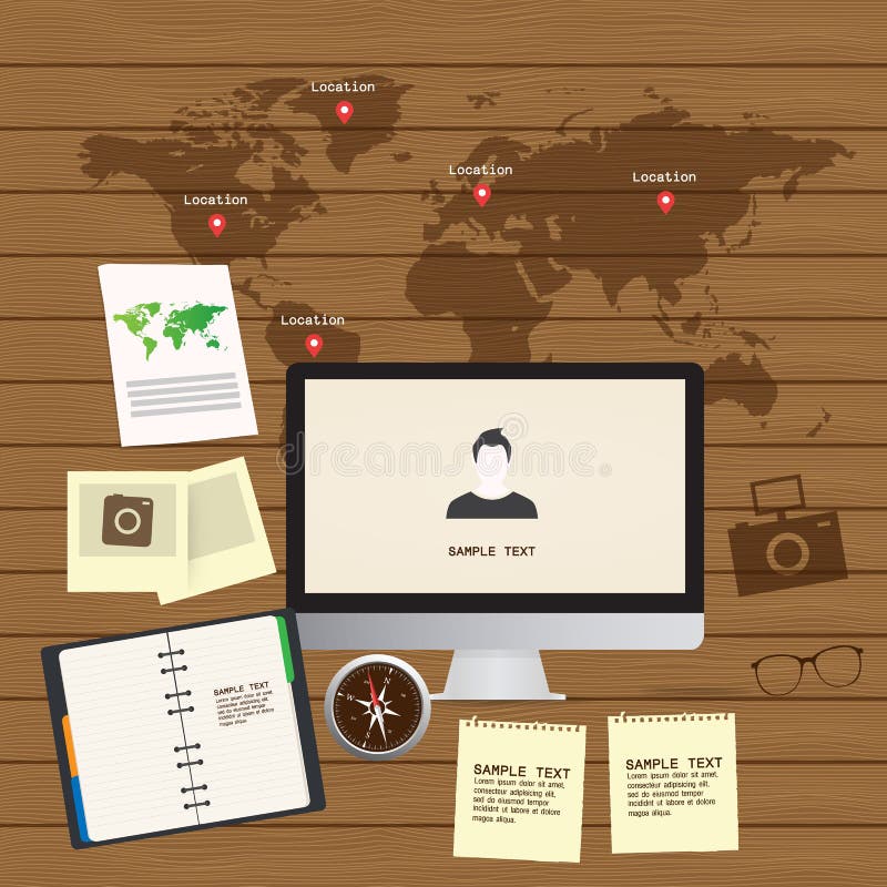 Adaptive and Responsive Web Design Icon Set Stock Illustration ...