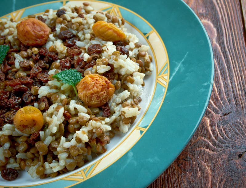 Adas Polow stock photo. Image of asian, pilau, persian - 49136788