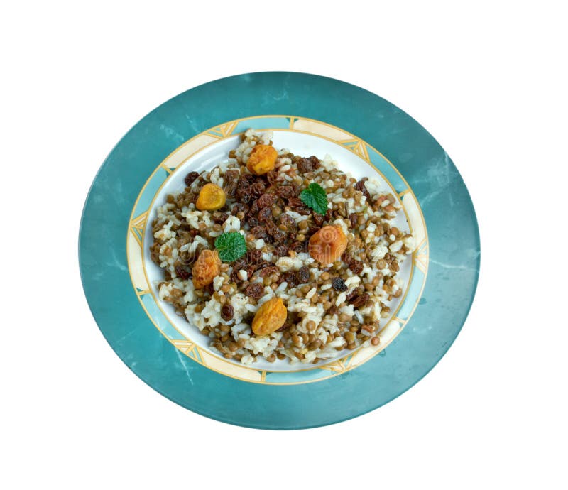 Adas Polow stock photo. Image of meal, pilau, meat, eating - 49265062