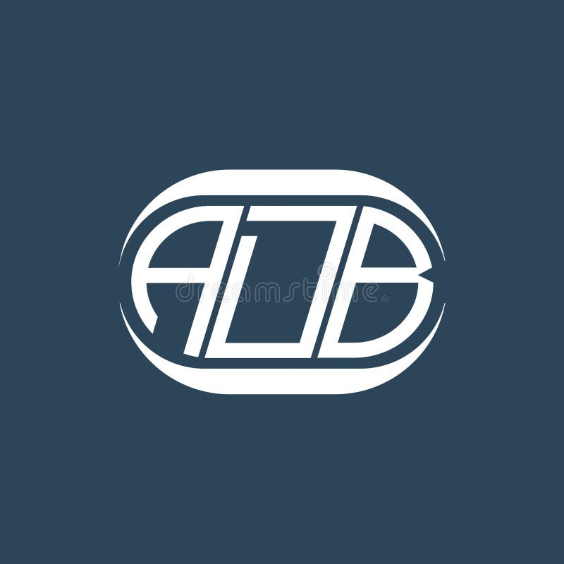 ADB Abstract Monogram Logo Design. ADB Monogram Unique Modern Flat ...