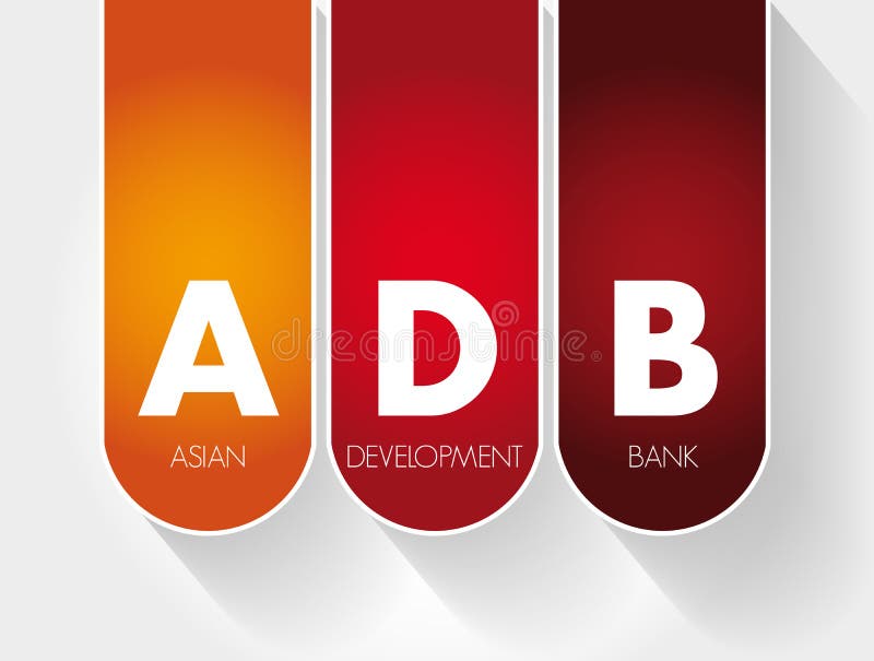 ADB - Asian Development Bank Acronym, Business Concept Background Stock ...