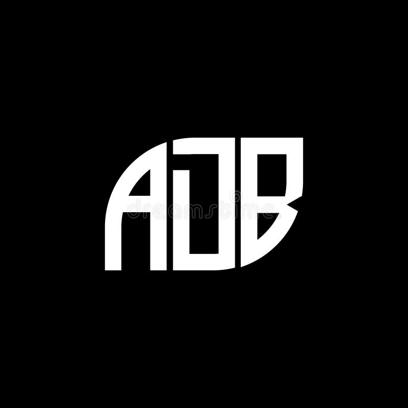 ADB Letter Logo Design on Black Background.ADB Creative Initials Letter ...