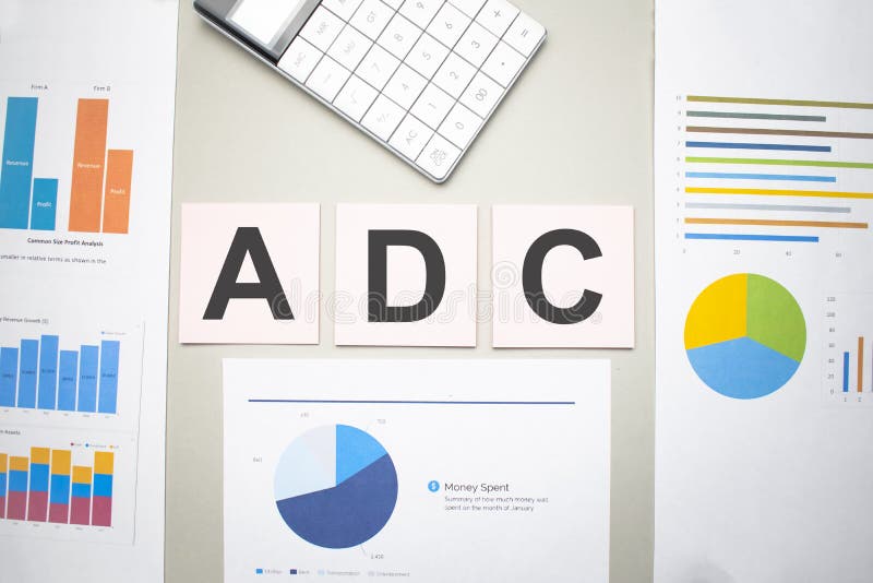 Adc Business, Search Engine Optimazion,Text on the Sheets of Paper ...