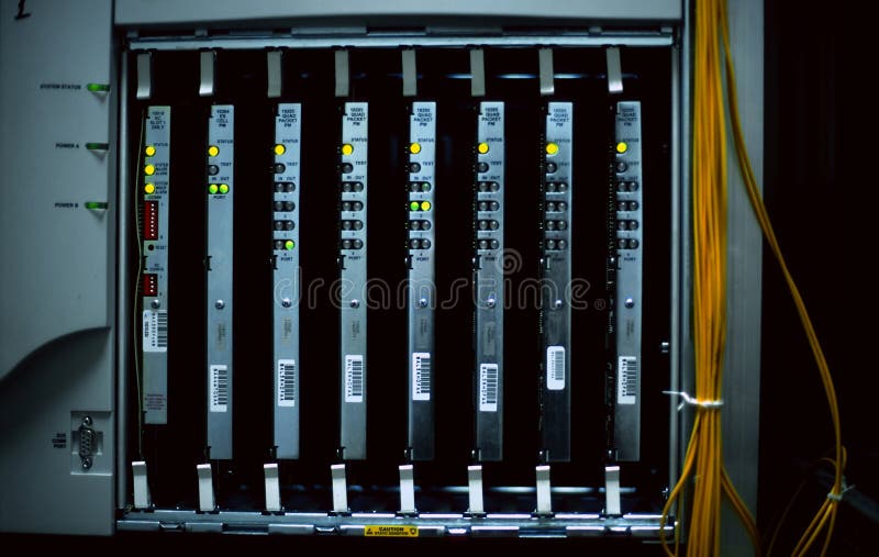 Network Equipment stock image. Image of power, fiber, optic - 3463345