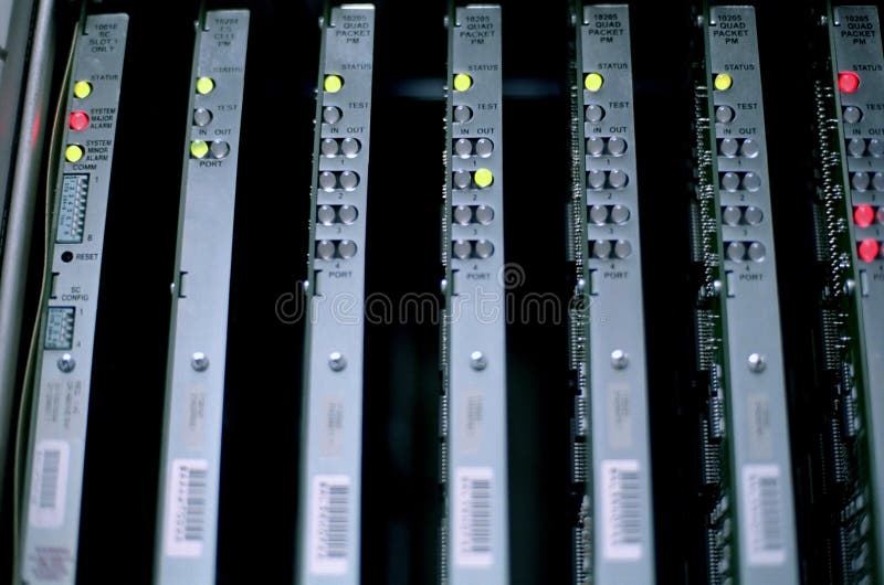 Network Equipment stock image. Image of power, fiber, optic - 3463345