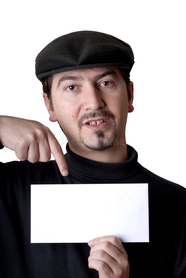 Halt, Back Off! stock image. Image of character, male, background - 587775